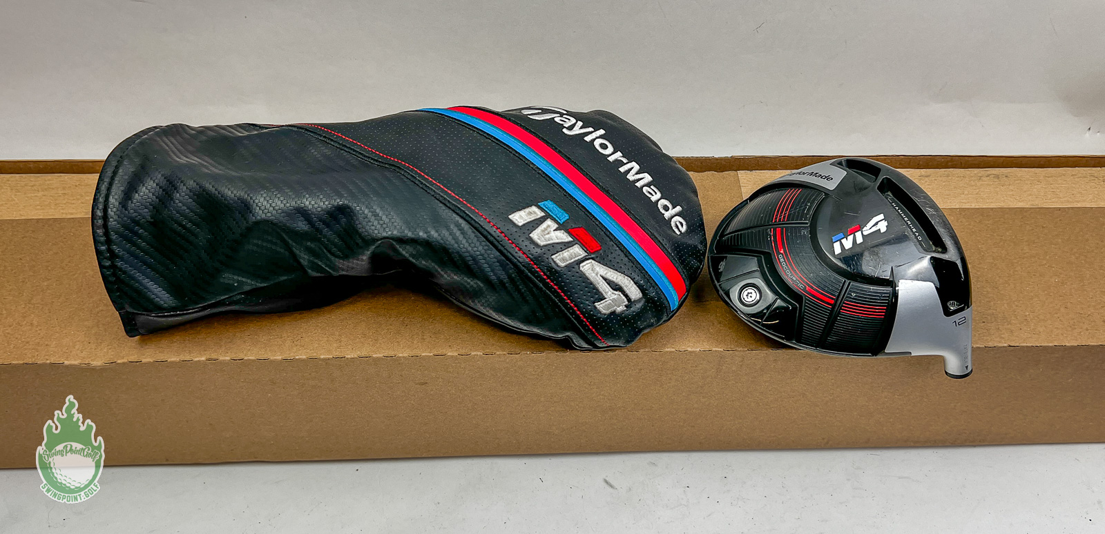 Used Right Handed TaylorMade M4 Driver 12* HEAD ONLY Golf Club ...