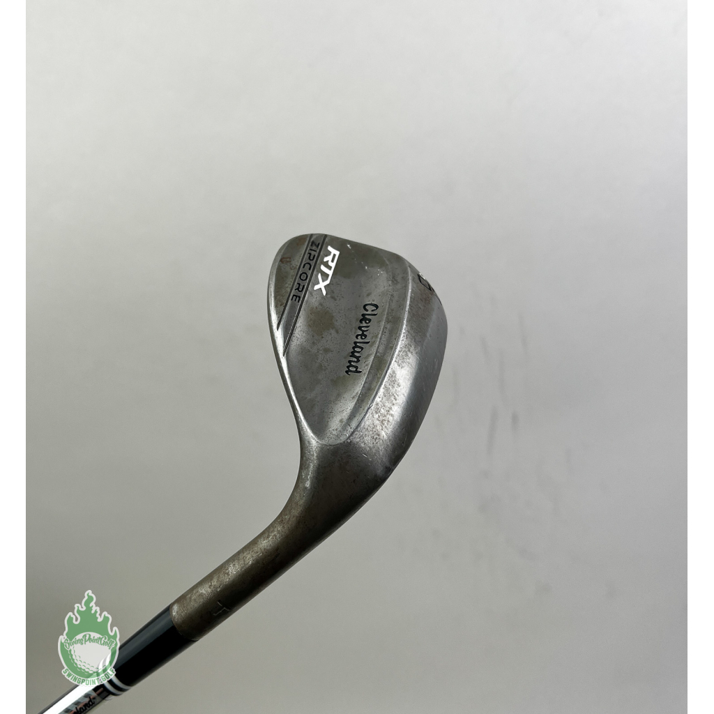 Used RH Cleveland RTX ZipCore Wedge 60*-10 Mid TI Wedge Flex Steel Golf Club · SwingPoint Golf®