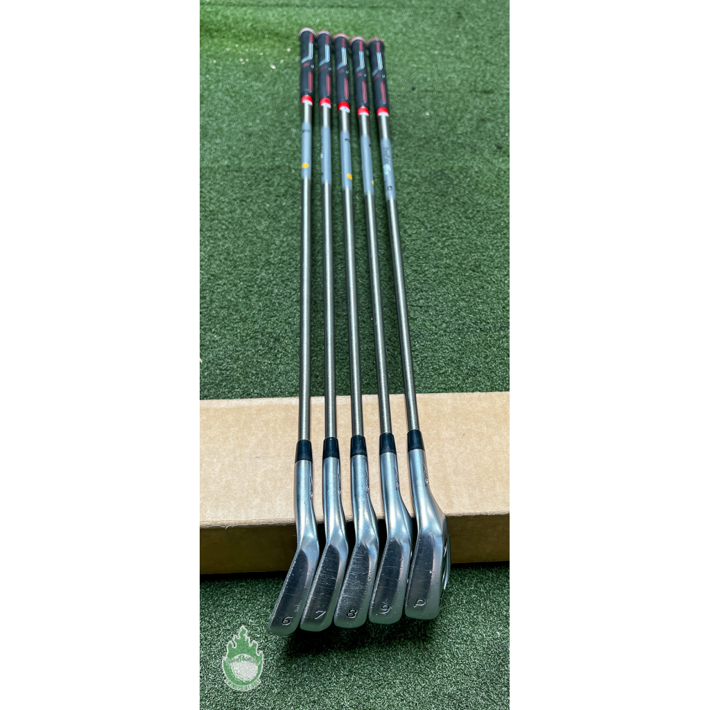 Used RH Edel SMS Forged Irons 6-PW SteelFiber i95 Stiff Flex Graphite ...