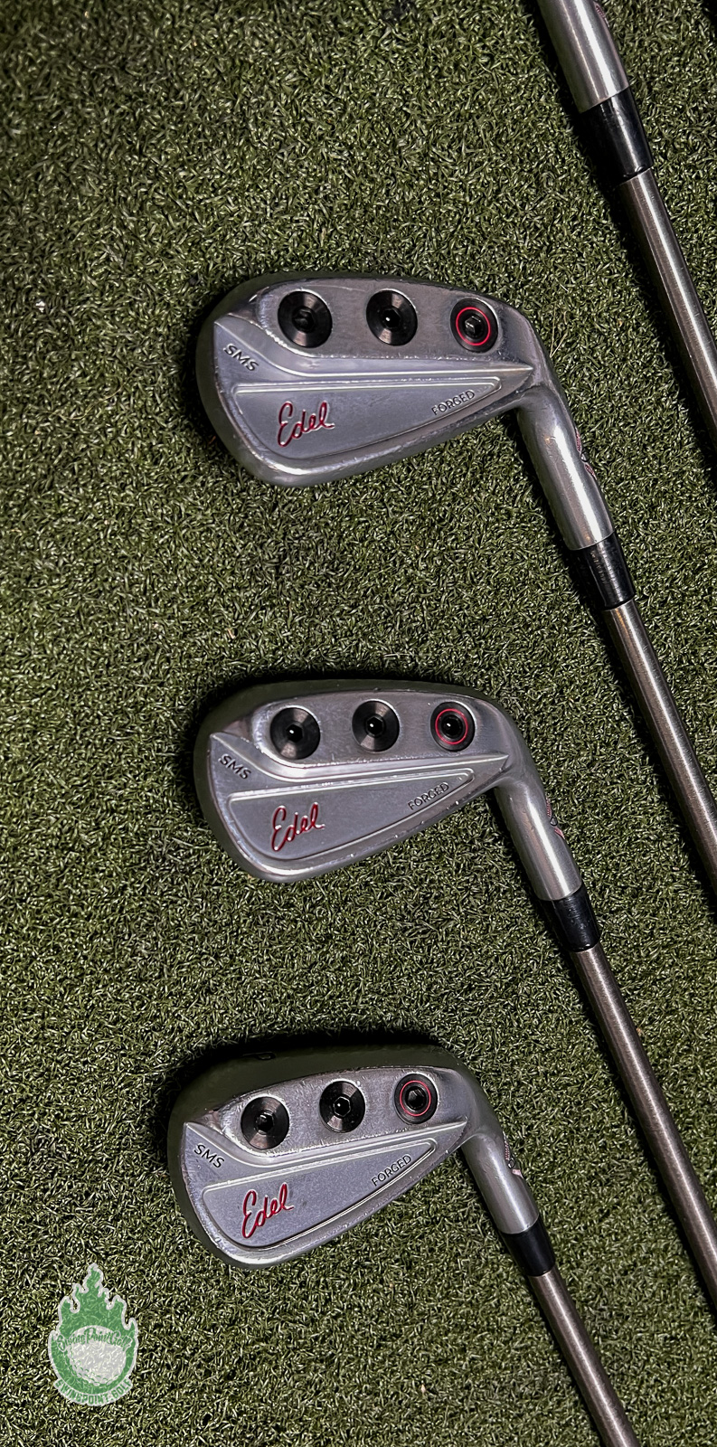 Used RH Edel SMS Forged Irons 6-PW SteelFiber i95 Stiff Flex Graphite ...