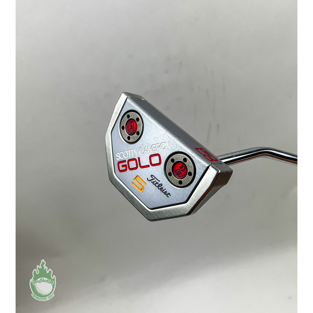 Used Right Handed 2015 Titleist Scotty Cameron GOLO 5 32.5" Putter Golf ...