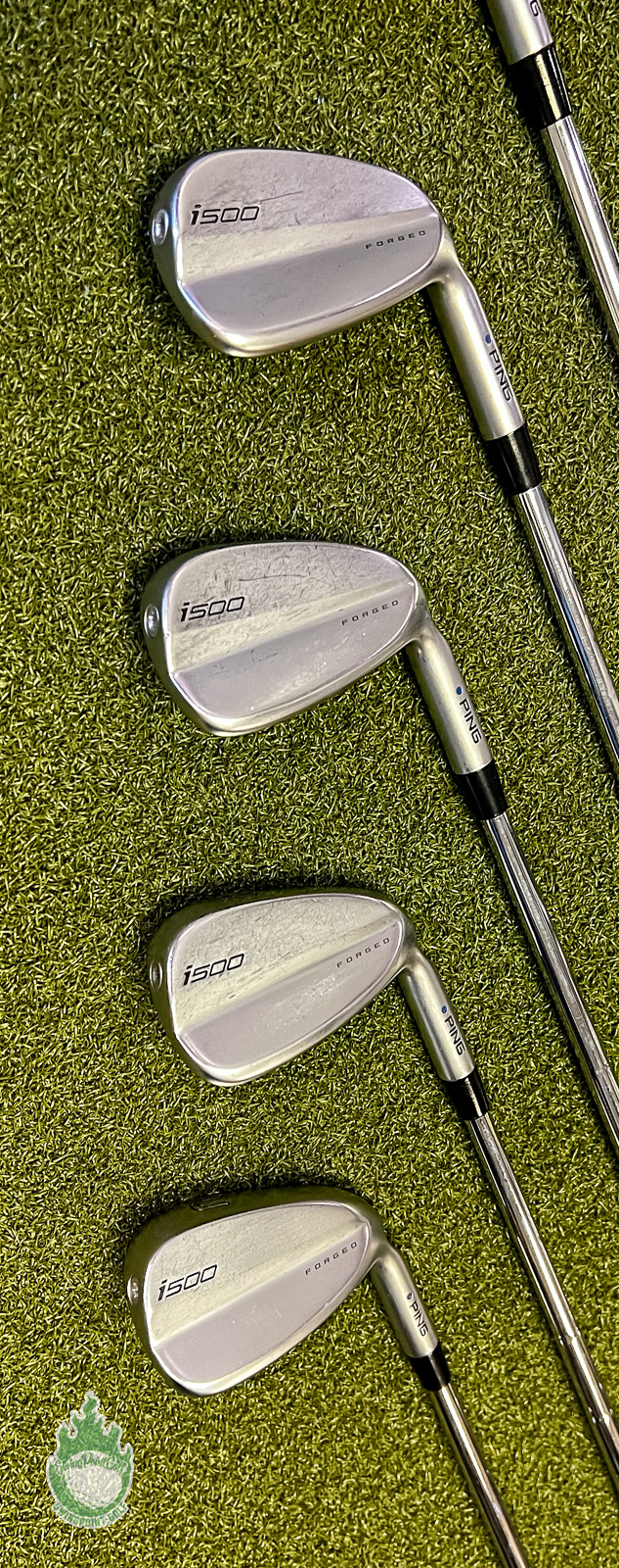 Used Ping Blue Dot i500 Forged Irons 5-PW/UW DG X100 X-Stiff Steel Golf ...