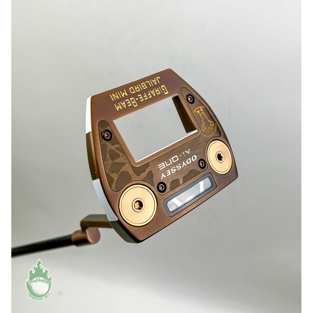 Used Tour Issue Odyssey Jailbird Mini Giraffe-Beam 35" Putter Steel ...