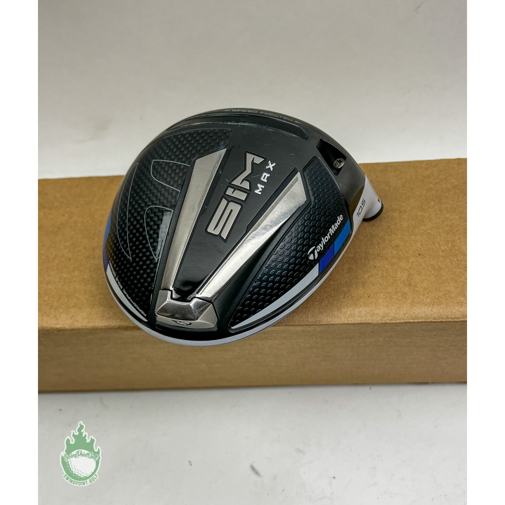 Tour Issued RH 2020 TaylorMade SIM MAX Driver 10.5* HEAD ONLY Golf Club ...
