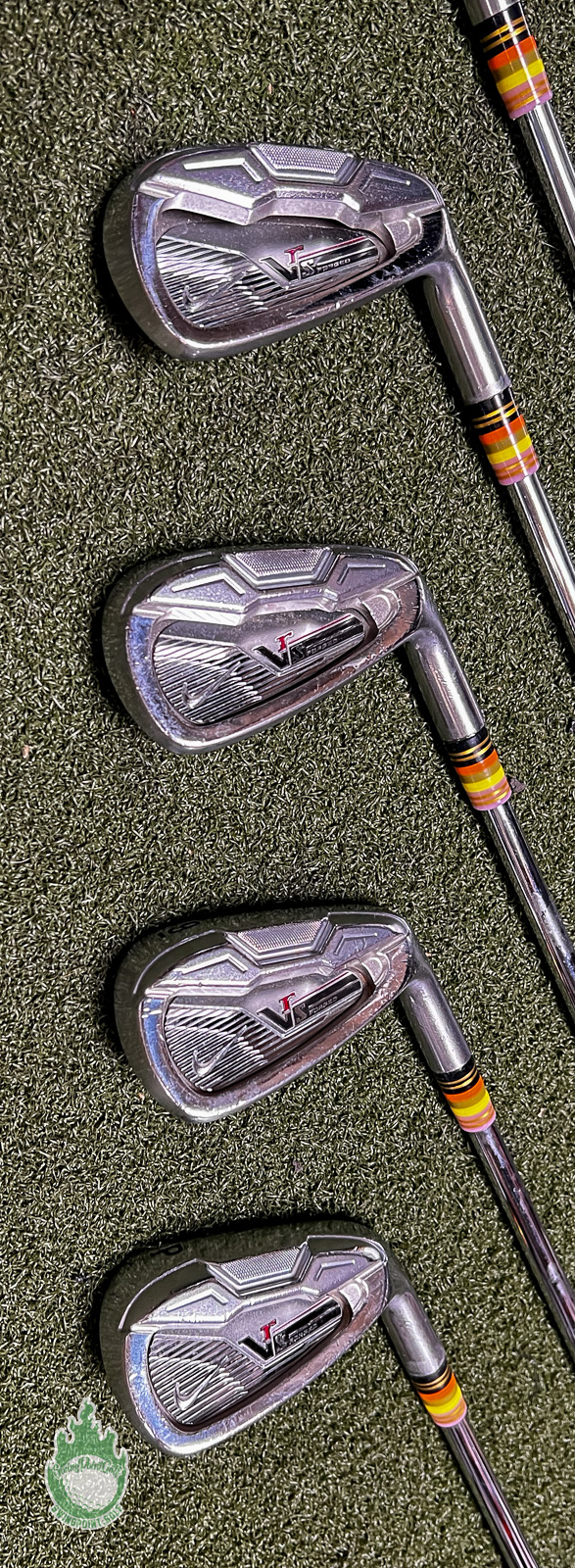 Used RH Nike VRS Forged Irons 4-PW Project X 6.0 Stiff Flex Steel Golf ...