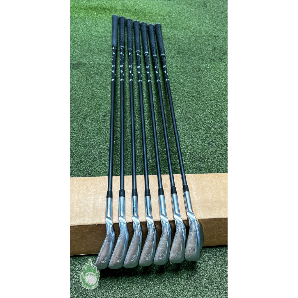 Used Ping Red Dot G700 Irons 5-PW/UW TFC 80 Senior Flex Graphite Golf ...