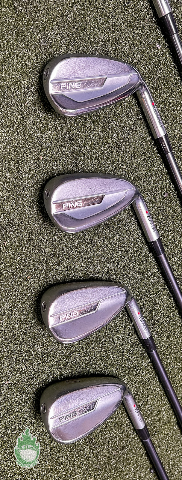 Used Ping Red Dot G700 Irons 5-PW/UW TFC 80 Senior Flex Graphite Golf ...