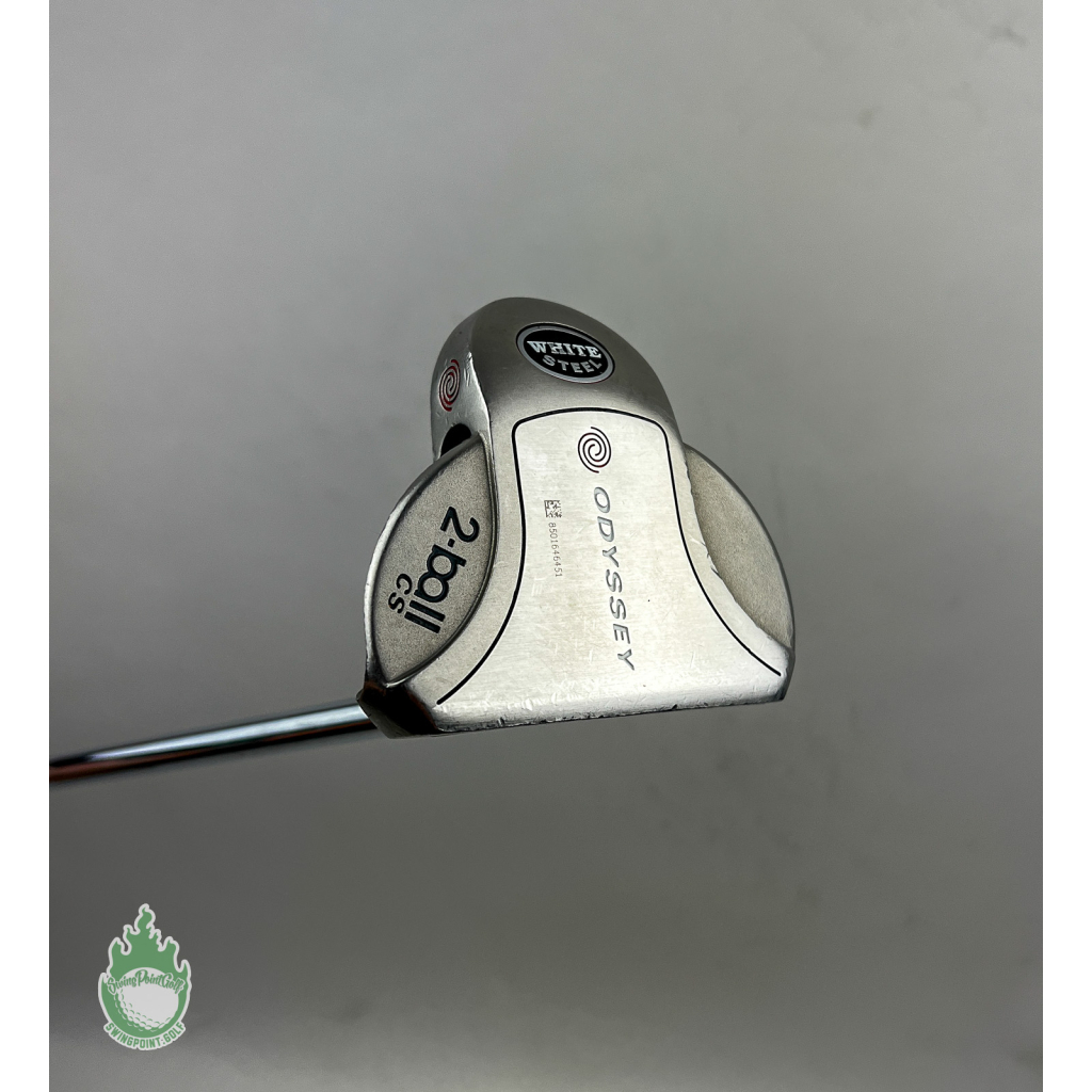 Used Right Handed Odyssey White Hot 2-Ball CS 36" Putter Steel Golf ...