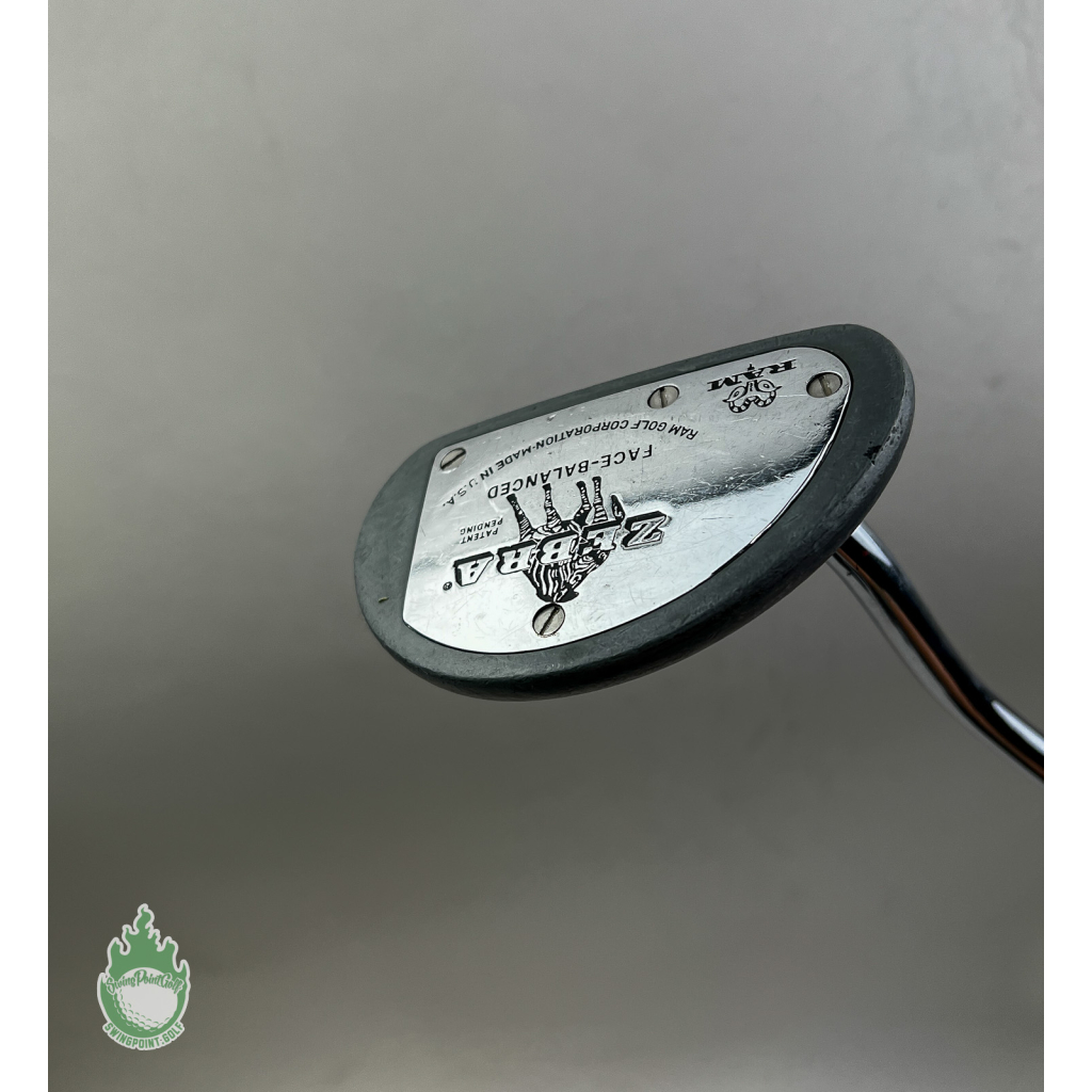 Used RH RAM Zebra Face Balanced 35" Putter Steel Golf Club With ...