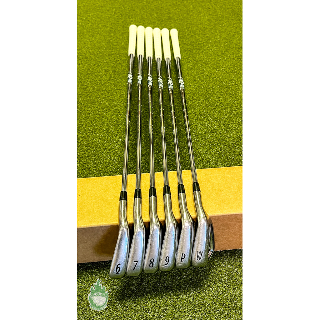Used Right Handed Titleist AP1 716 Irons 6-PW/GW S300 Stiff Steel Golf ...