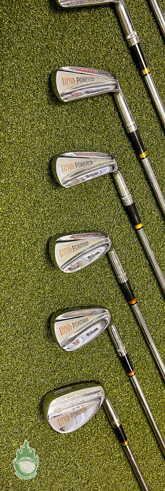 Wilson Staff Model Dyna-Powered Fluid Feel Irons 2-PW Regular Steel ...