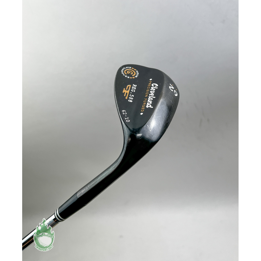 Cleveland Precision Forged REG 588 Black 62-10* Wedge Flex Steel Golf ...