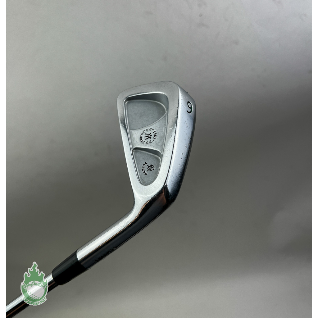 Right Handed Miura Forged 1957 Forged 6 Iron S300 Stiff Flex Steel Golf ...