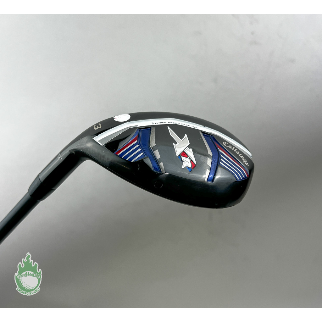 Left Handed Callaway XR 3 Hybrid 19* Project X Stiff Flex Graphite Golf ...