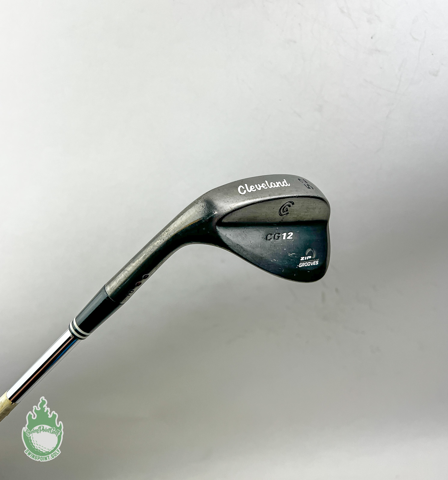 Used LH Cleveland CG12 Zip Grooves 2 Dot Wedge 52*-10 Wedge Flex Steel Golf · SwingPoint Golf®