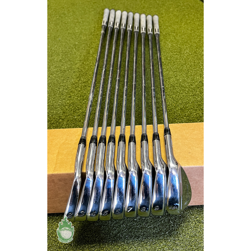 Used RH TaylorMade RAC Coin Forged Irons 2-48* X100 X-Stiff Flex Steel ...