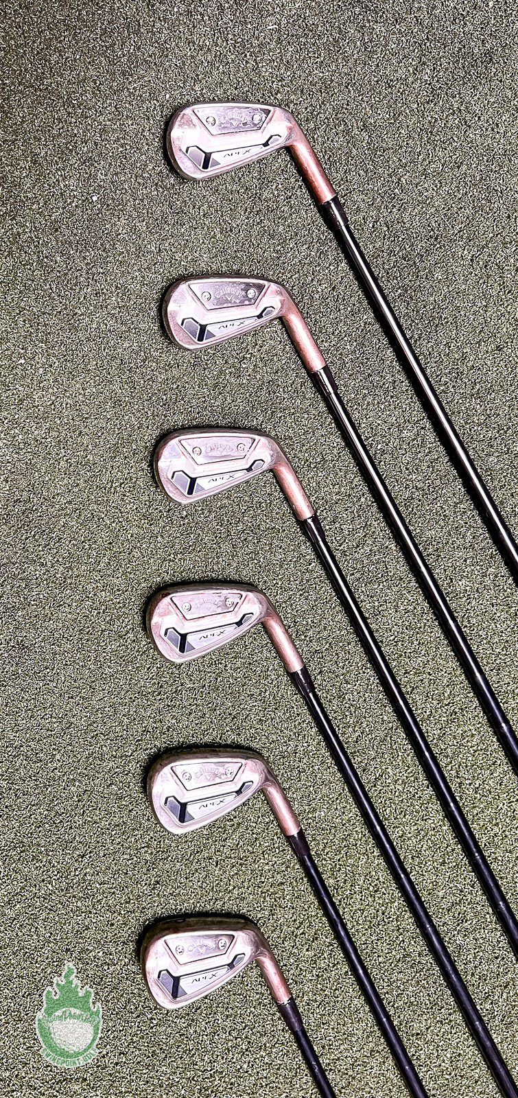 Tour Issue Callaway APEX TCB Raw Forged Irons 5-PW X100 X Stiff ...