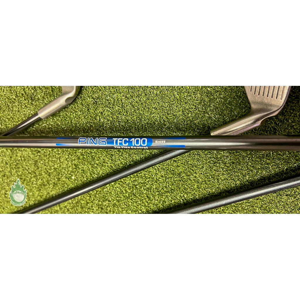 Left Handed Ping Blue Dot S59 Irons 5-9 TFC100 Stiff Flex Graphite Golf ...