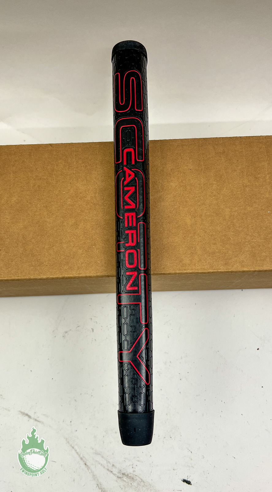 Used 2025 Scotty Cameron Matador Black/Red Medium OC Putter Grip ...