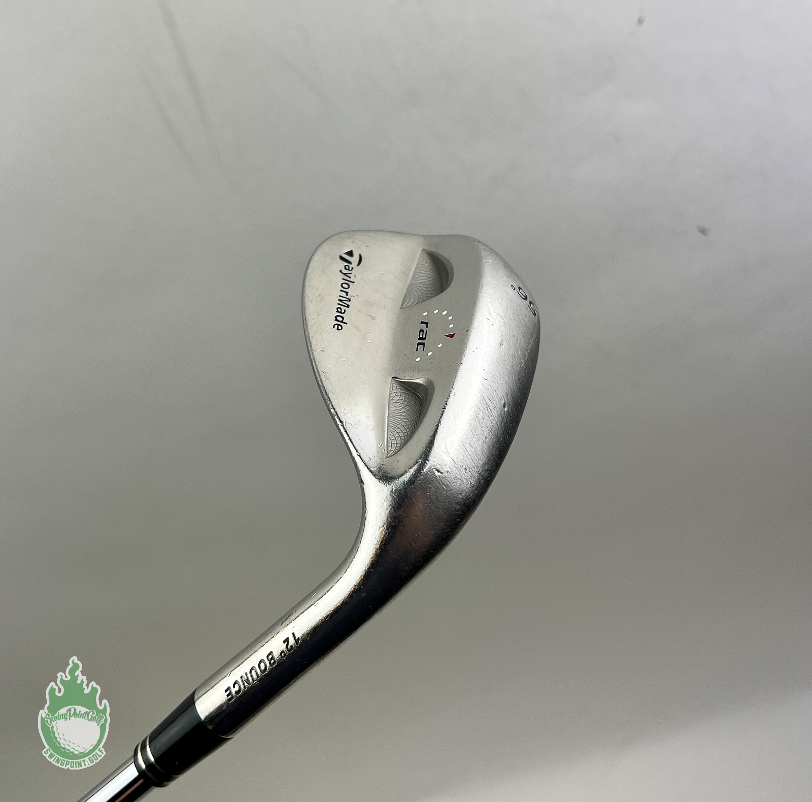 Right Handed TaylorMade RAC Wedge 56-12* Bounce Wedge Flex Steel Golf ...