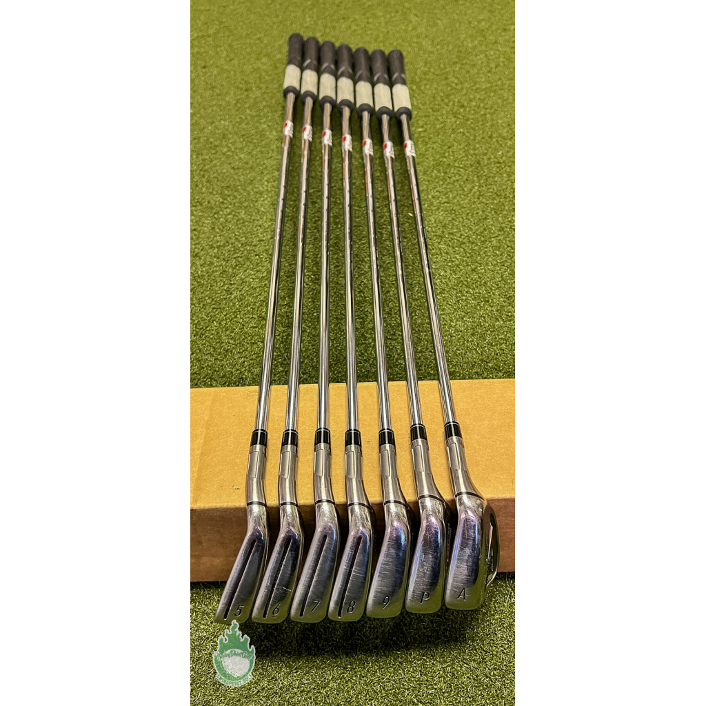Used TaylorMade Sim 2 Max Irons 5-PW/AW KBS Max 85g Regular Steel Golf ...