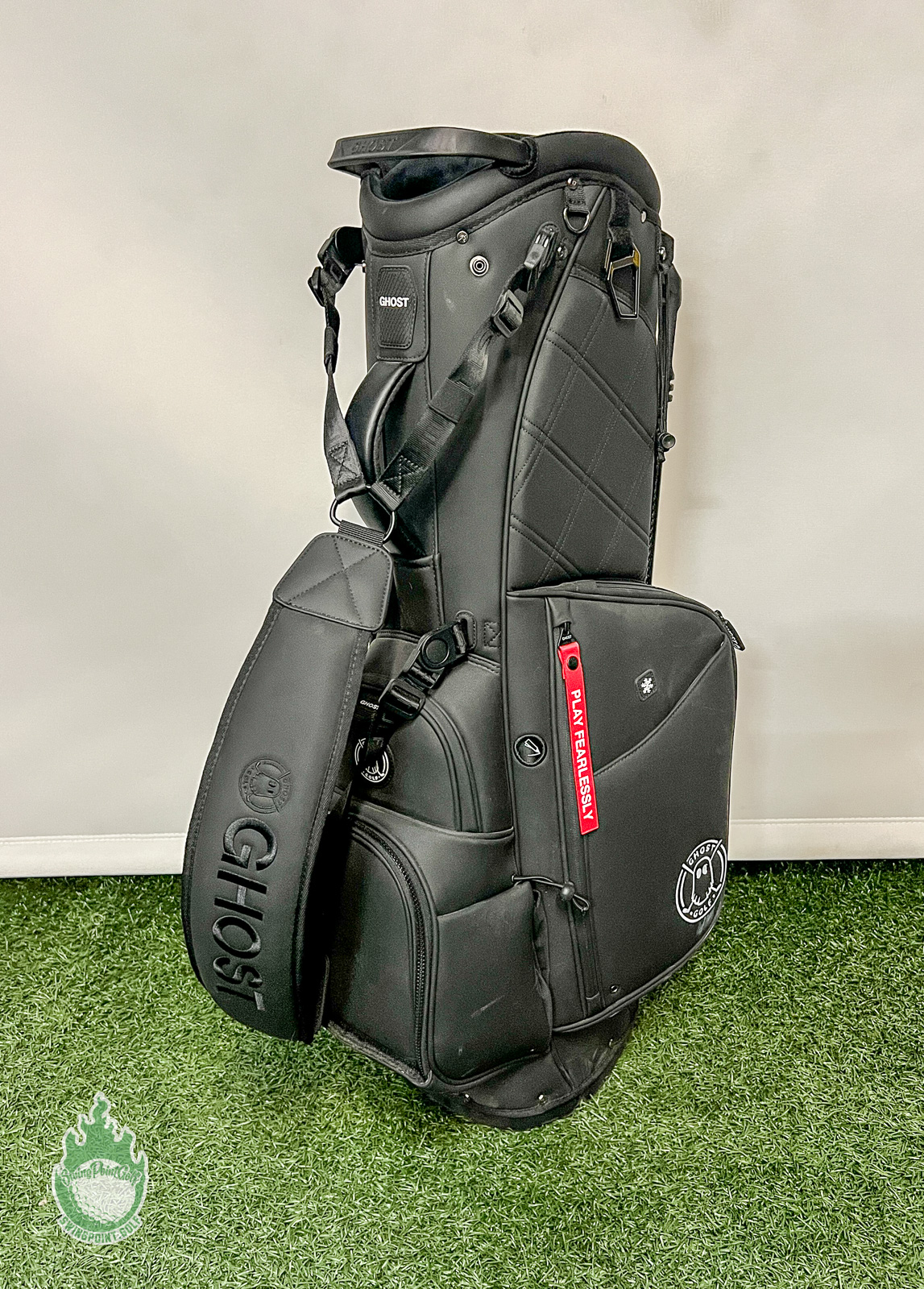 Used Ghost Golf Black 14-way Stand Bag · SwingPoint Golf®