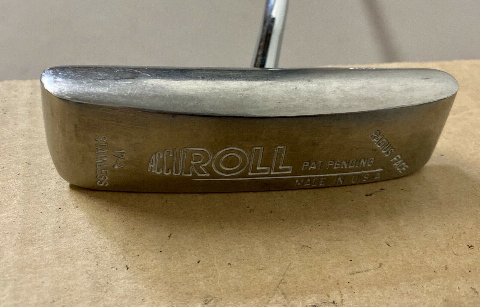 Accu-Roll RH Putter 35” Radius-Face 17-4 Stainless Steel Made USA vtg ...
