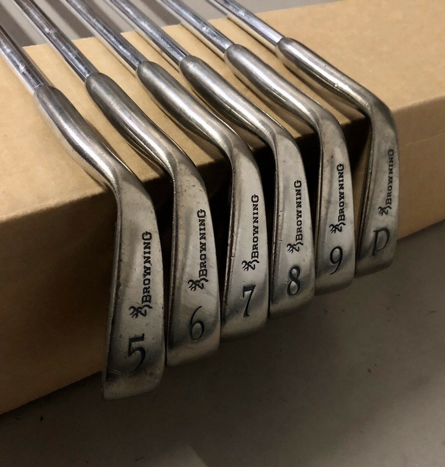 Browning Classic Instrument Irons 5-PW Ladies Flex Steel Golf Club Set ...