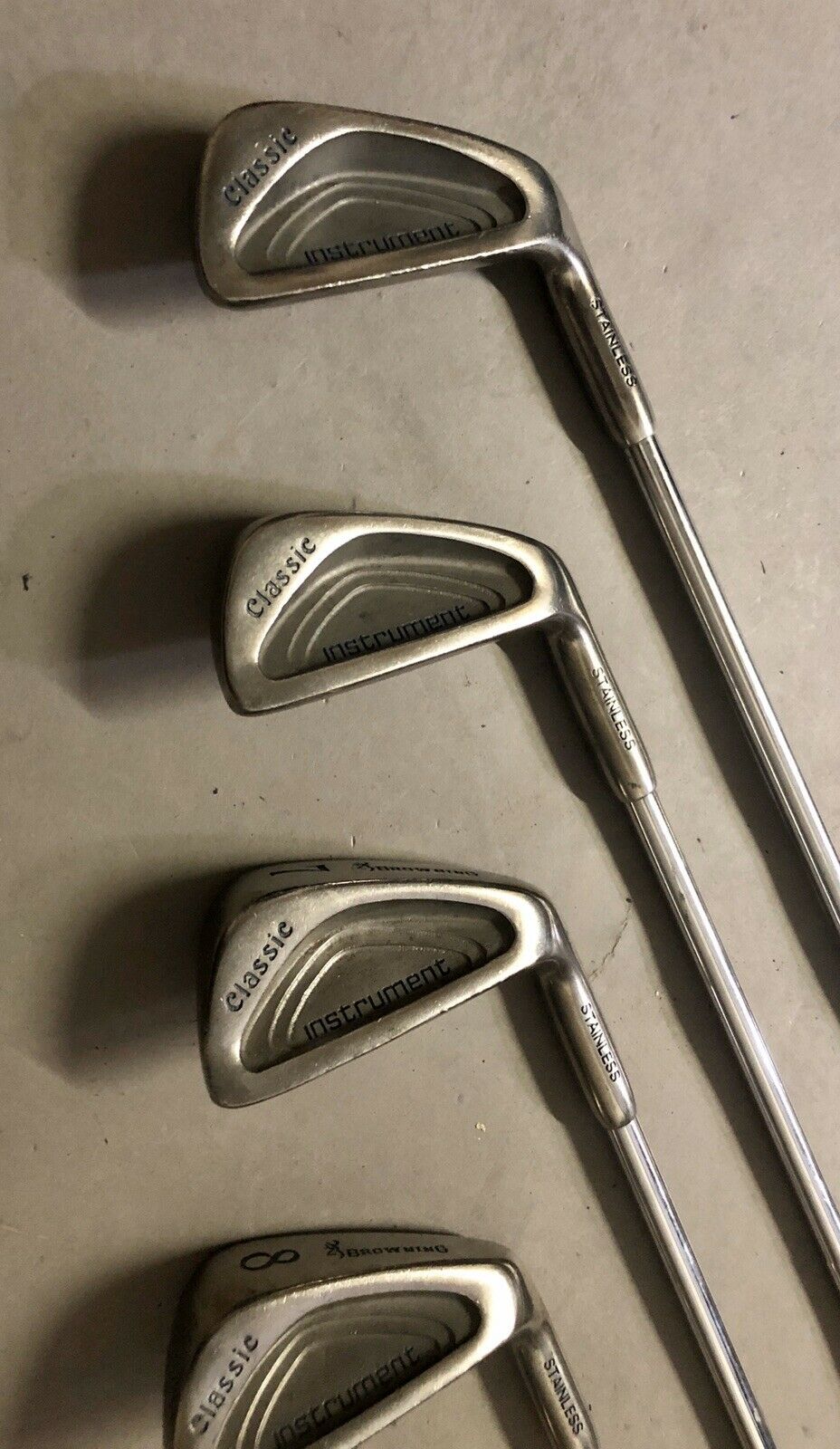 Browning Classic Instrument Irons 5-PW Ladies Flex Steel Golf Club Set ...