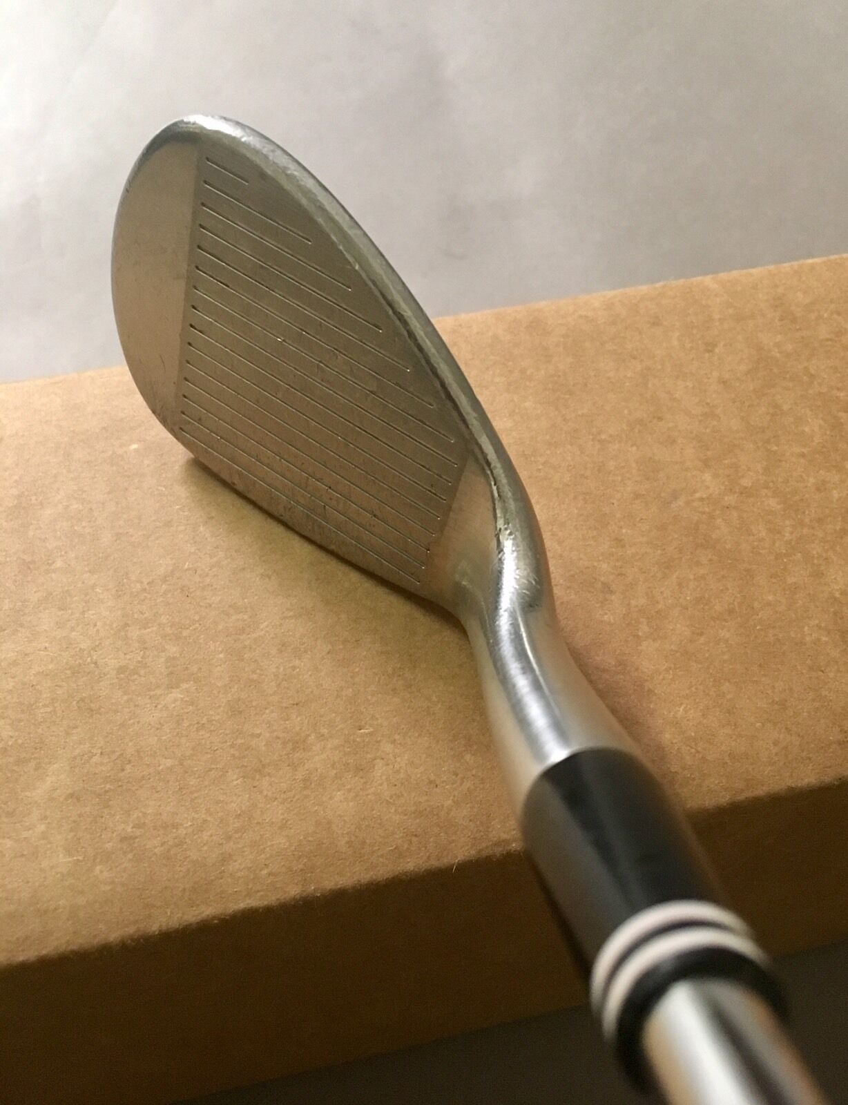 Cleveland CG15 Zip Grooves Satin Chrome Wedge 56*-14 Wedge Flex Steel ...