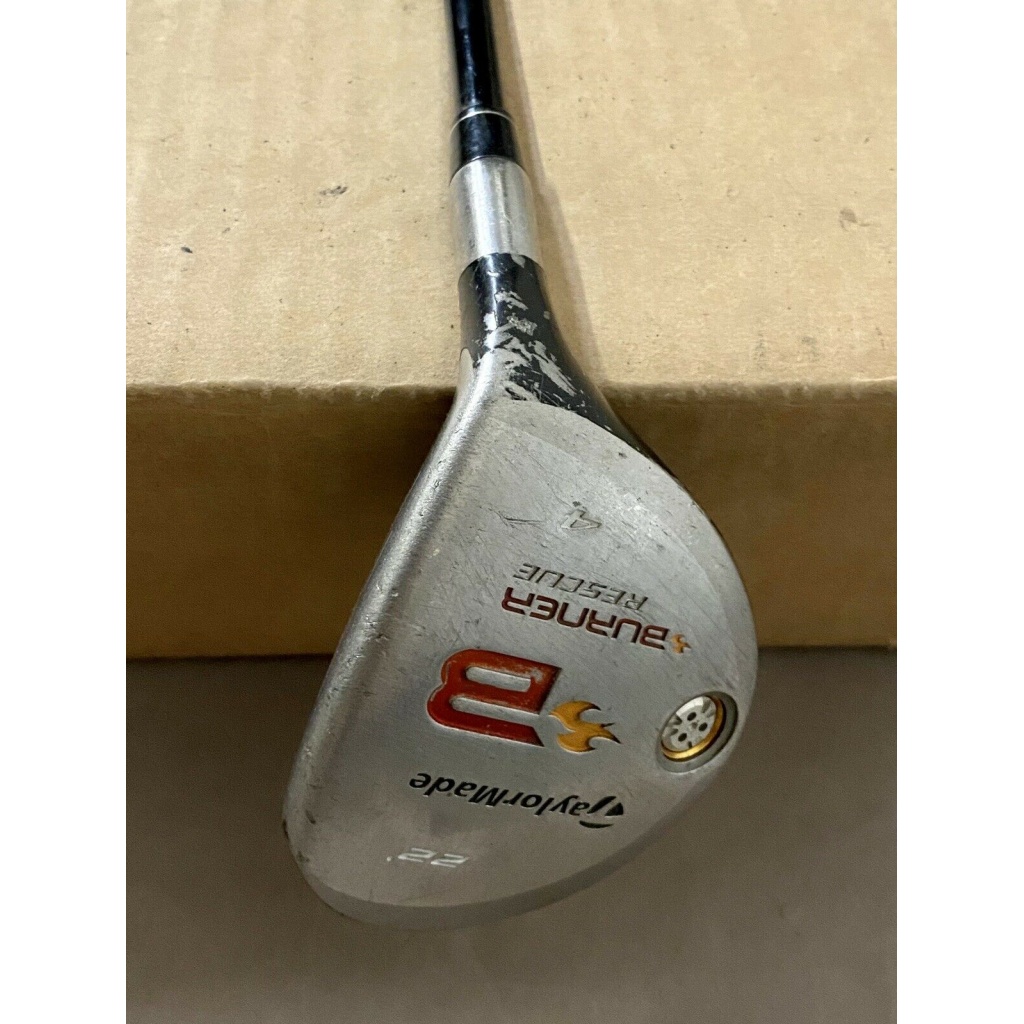 RH TaylorMade Burner Rescue High Launch 4 Hybrid 22* 60g Regular Graphite Golf · SwingPoint Golf®