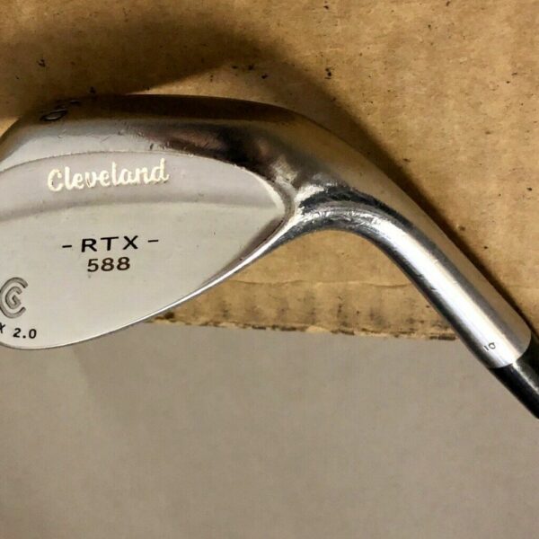Cleveland 588 RTX Rotex 2.0 Face Satin Wedge 60*-06 Wedge Flex Steel ...