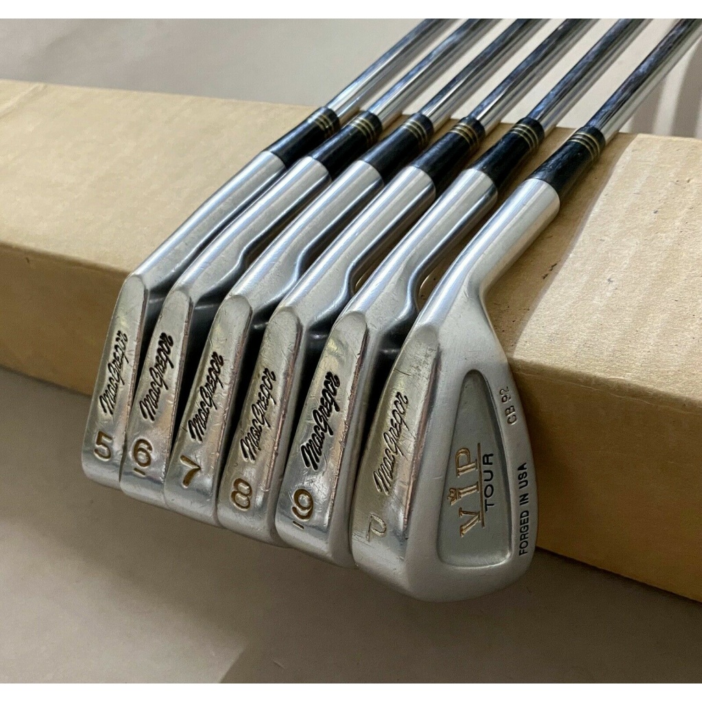 RH MacGregor VIP Tour CB 92 Forged Irons 5-PW Stiff Flex Steel Golf ...