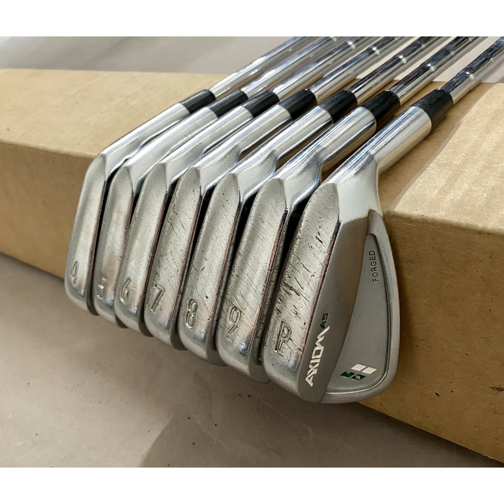 Used Tommy Armour 855S Silver Scot Irons 4-PW/SW Stiff Flex Steel Golf ...