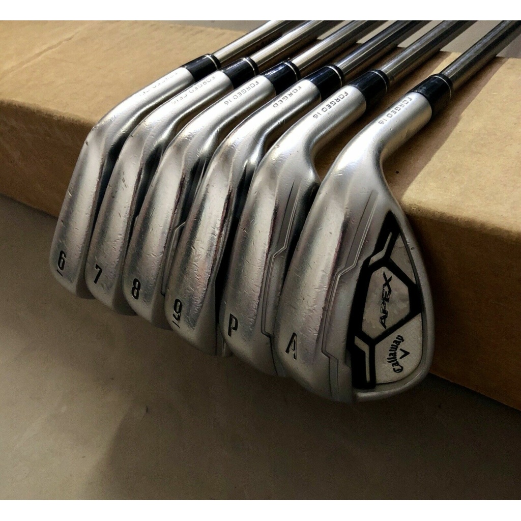 Callaway APEX Forged 16/CF16 Irons 6-PW/AW recoil Stiff Flex Graphite Golf Set · SwingPoint Golf®