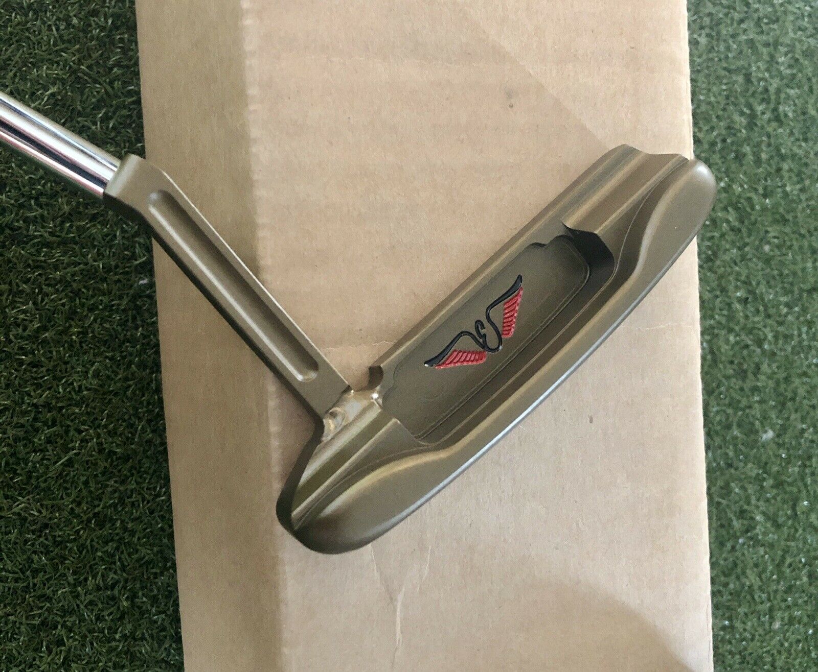 Used Right Handed Edel Workbench Custom Weld Neck 34" Putter Steel Golf ...