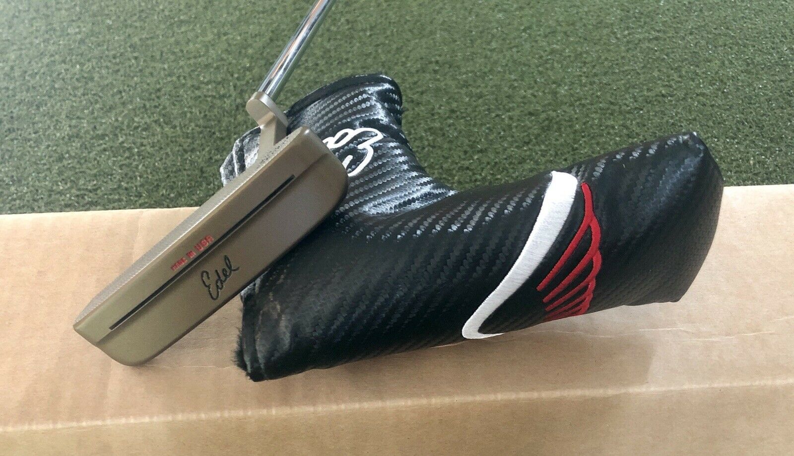 Used Right Handed Edel Workbench Custom Weld Neck 34" Putter Steel Golf ...