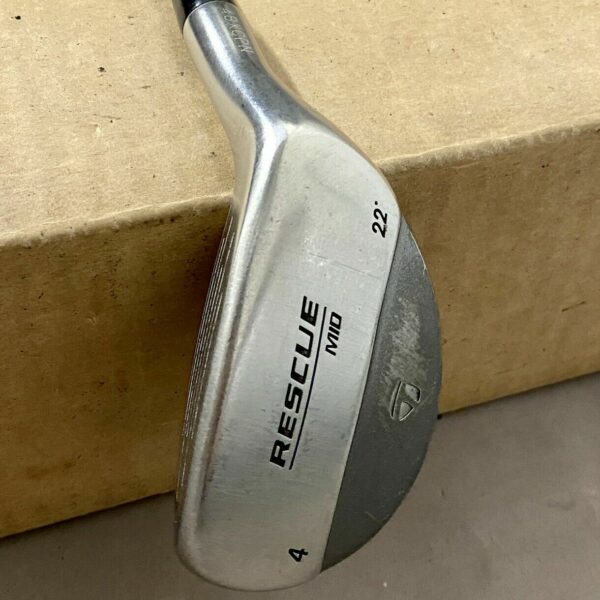Used RH TaylorMade Rescue Mid 4 Hybrid 22* 50g Ladies Flex Graphite Golf Club · SwingPoint Golf®