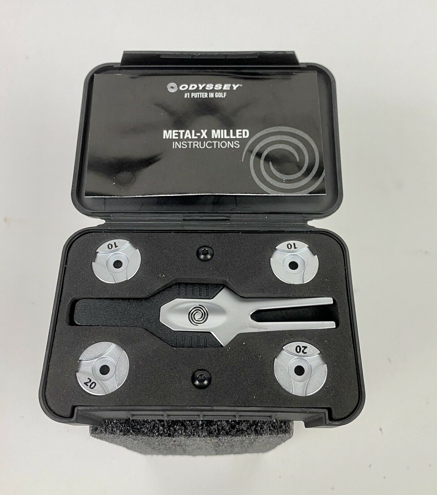 Odyssey Metal X Milled Putter Weight Kit/Divot Tool Ships Free ...