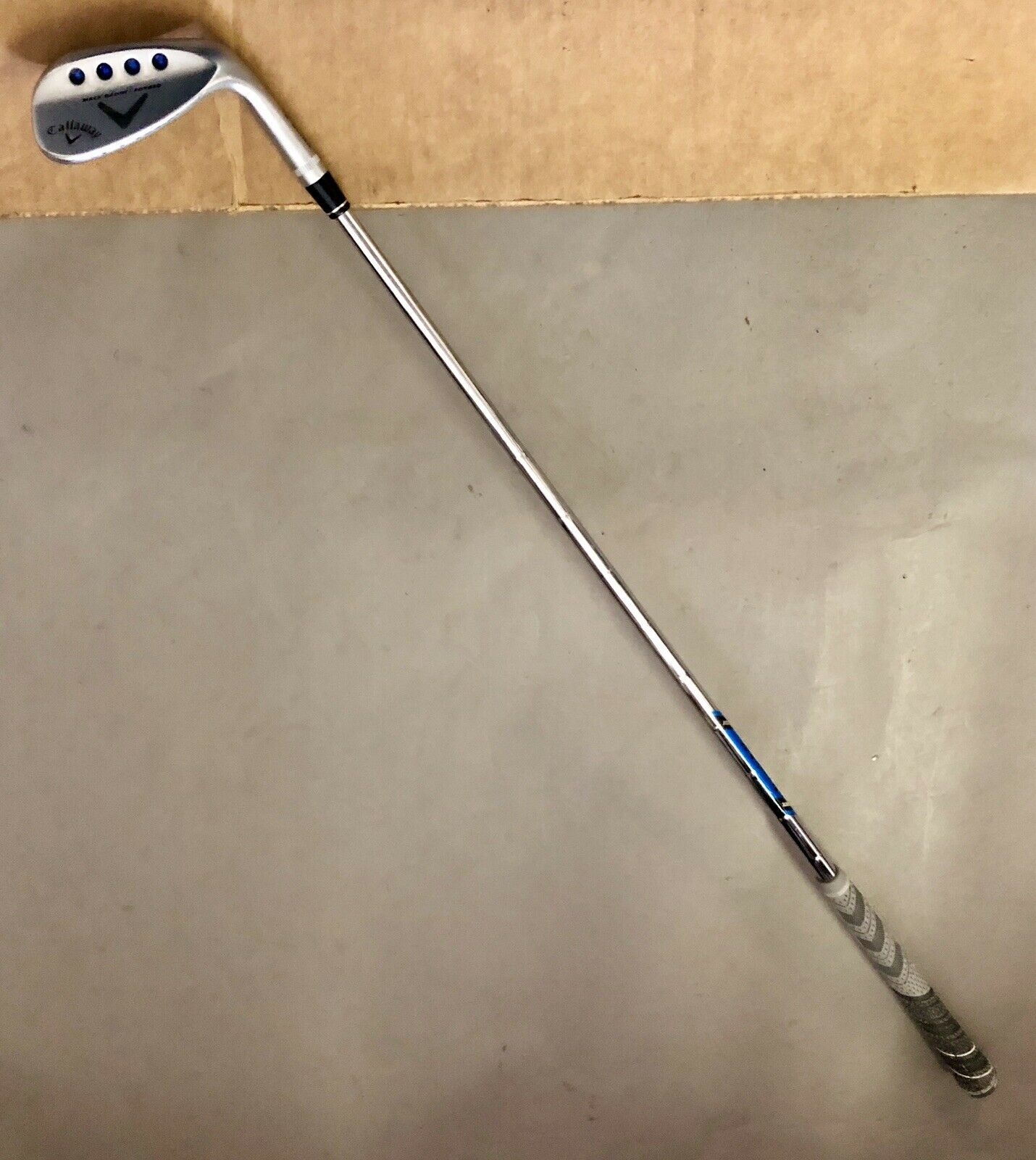 Callaway Mack Daddy Forged Wedge 56*-10 R Grind S200 Stiff Flex Steel ...
