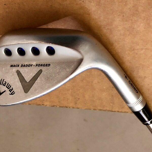 Callaway Mack Daddy Forged Wedge 56*-10 R Grind S200 Stiff Flex Steel ...