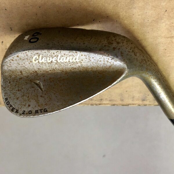 Cleveland Rotex 2.0 RTG Wide Sole Wedge 60* Wedge Flex Steel Golf Club ...