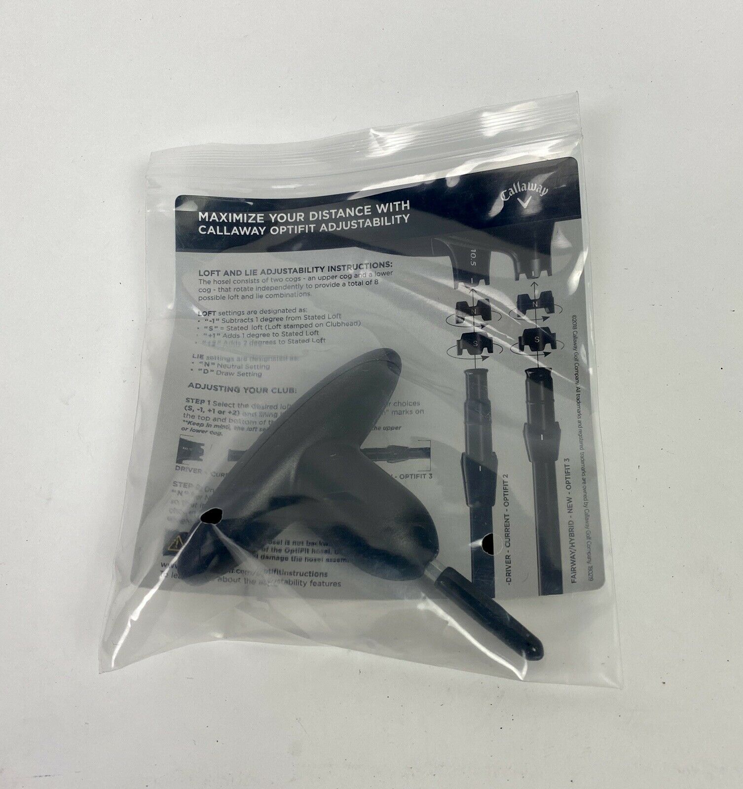 NEW Callaway Golf Optifit Torque Wrench Universal Adjustment Tool ...
