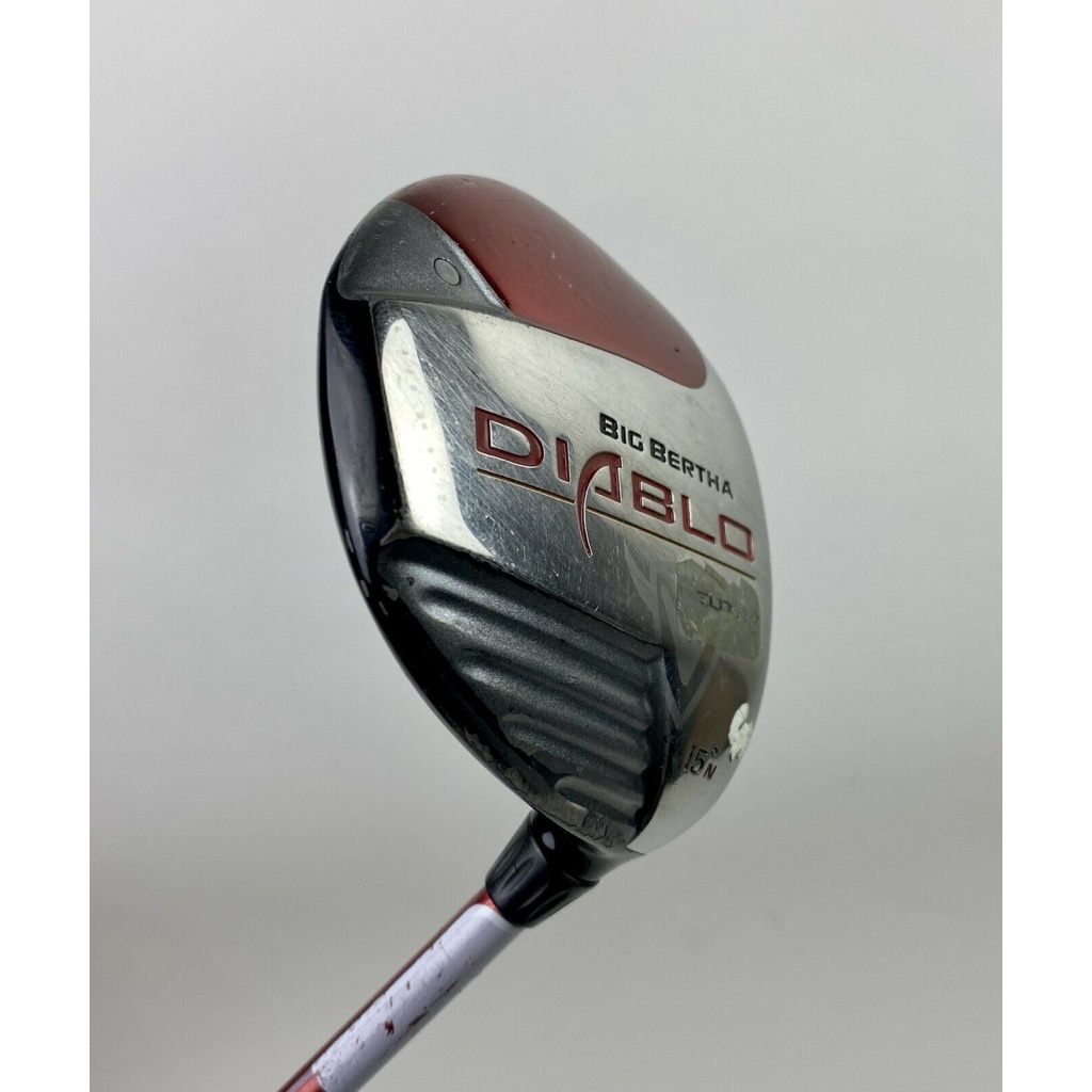 RH Callaway Big Bertha Diablo Neutral Wood 15* Regular Flex Graphite ...