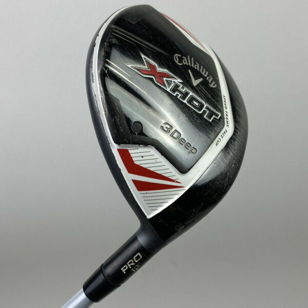 RH Callaway X Hot Pro 3 Deep Fairway Wood 13* Project X 6.0 Stiff Graphite Golf · SwingPoint Golf®